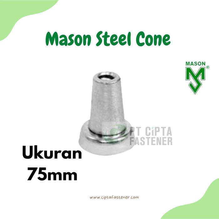 Jual Steel Cone 75mm / Aksesoris Bekisting Tie Rod - Jakarta Pusat ...