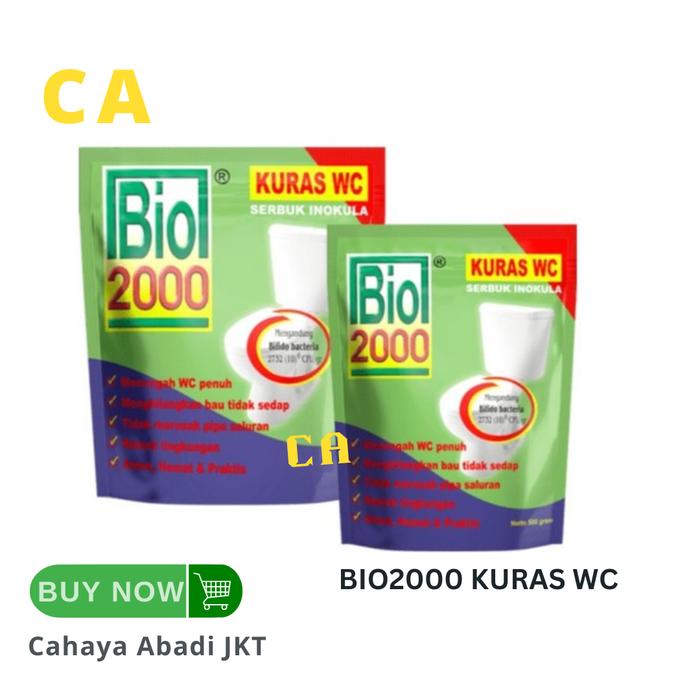 Jual BIO2000 BIO 2000 KURAS WC 1KG - Kemasan Bubuk - Jakarta Pusat ...