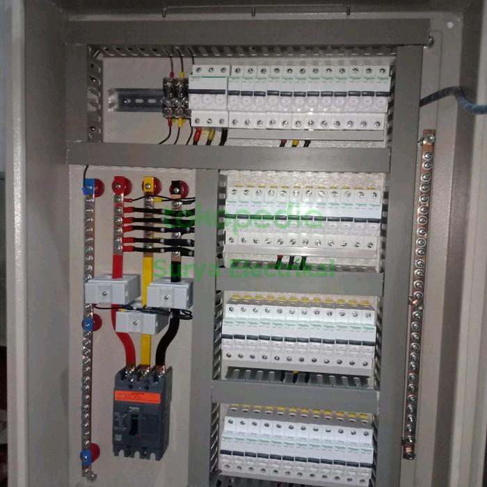 Jual Panel listrik 3 phase 80 amper / panel costume 3 phase box panel ...