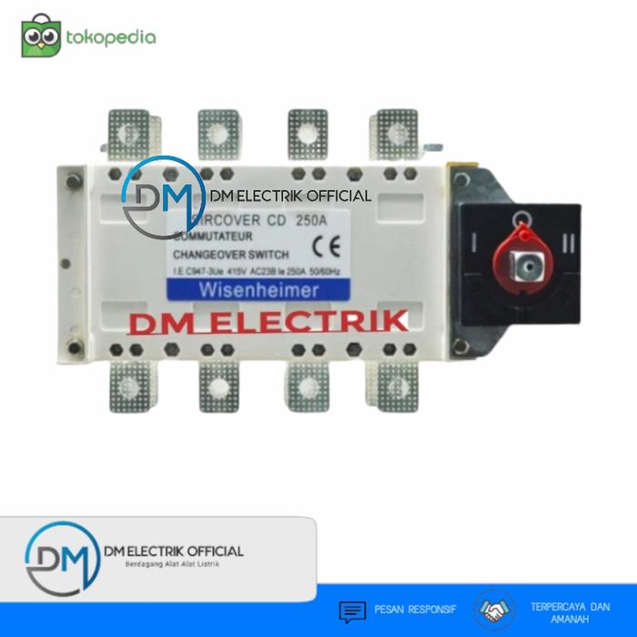 Jual Change Over Switch 4P 250A COS Ohm Saklar Manual 250A - Sircover - Jakarta Pusat - DM ...