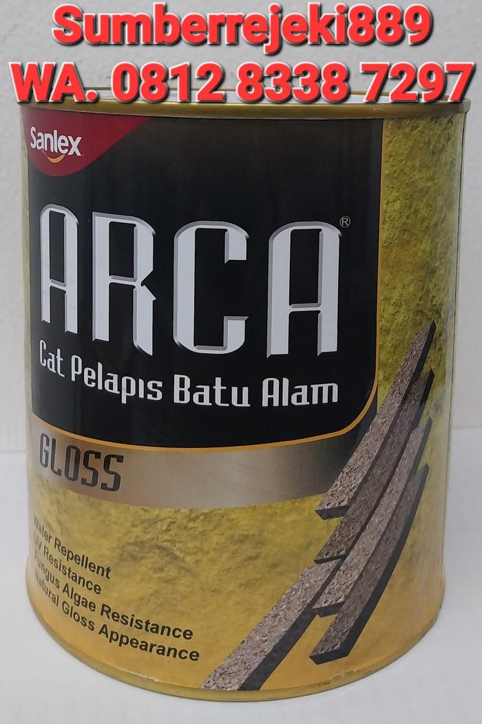 Jual Arca water Repellent Cat Pelapis batu alam Gloss 0,9ltr - Kota ...