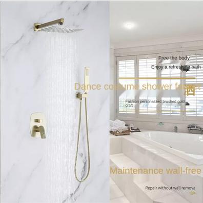 Jual A.S Set Shower Dinding Kamar Mandi Model Tersembunyi Bahan Tembaga ...