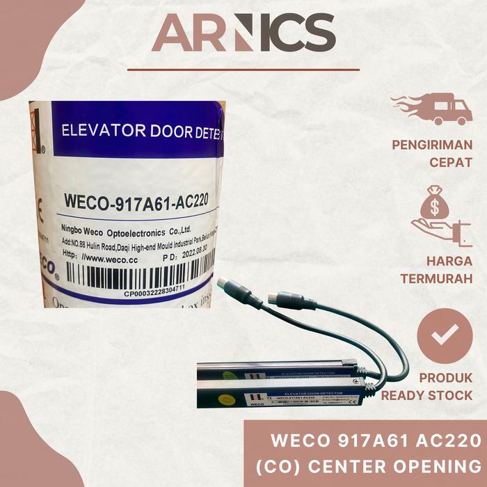 Jual WECO 917A61 AC220 (CO) Center Opening / Door Detector / Sensor ...