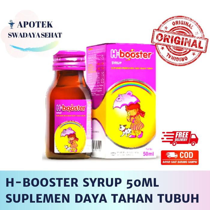 Jual Hufagrip H-Booster Sirup Vitamin Daya Tahan Tubuh Anak 50 ML - Kab ...