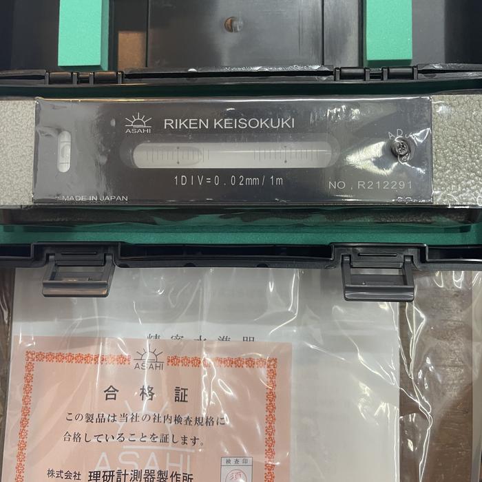 Jual Waterpass Riken Precision level 8 inch 200 x 0.02mm Original Japan ...
