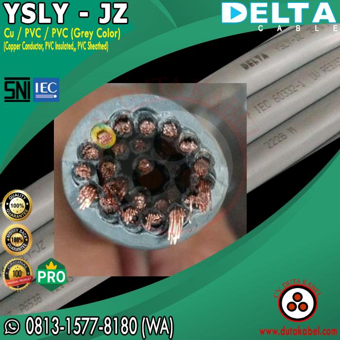 Jual Kabel YSLY-JZ 25x0,5 mm2 DELTA /25x0,5mm2/25x0.5 mm2/25 x 0.5mm2 mm - Kab. Bekasi - CV ...