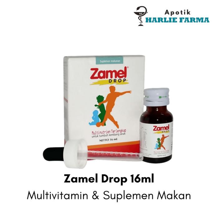Jual Zamel Drop 16 ml - Jakarta Utara - Apotik Harlie Farma | Tokopedia
