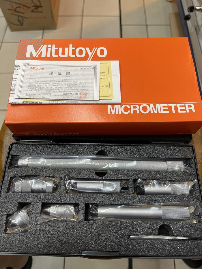 Jual Mitutoyo Inside Tubular Micrometer 50-500mm 137-203 Ori Made in ...