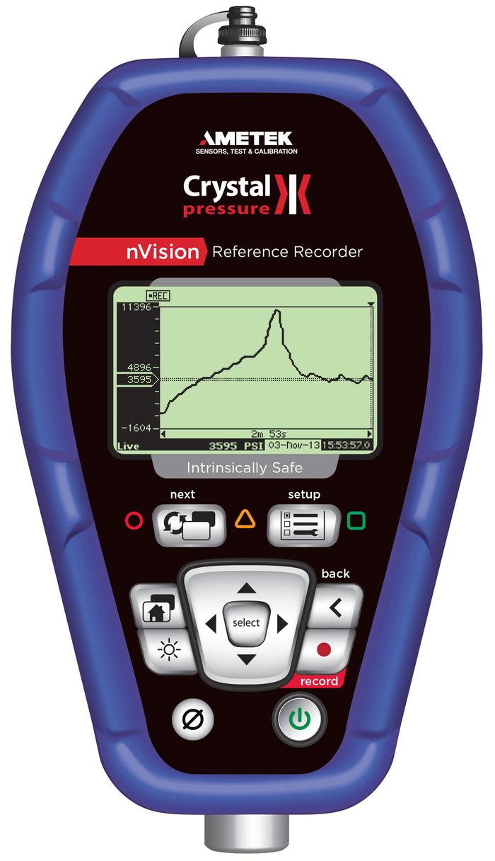 Jual AMETEK Crystal nVision Reference Recorder with Single Pressure ...