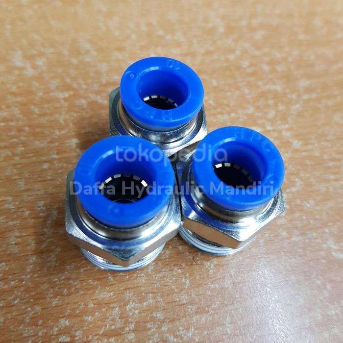 Jual NEPEL PNEUMATIC ANGIN PC 10-04 SELANG 10MM DRAT 1/2" HPC BLUE ...