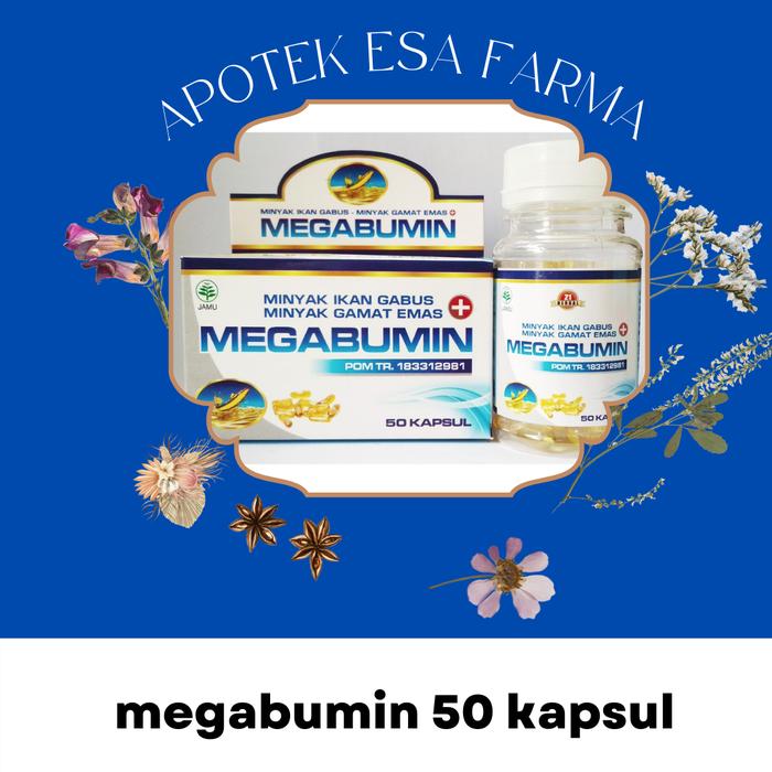 Jual megabumin 50 kapsul - Kab. Kampar - Apotek Esa Farma | Tokopedia
