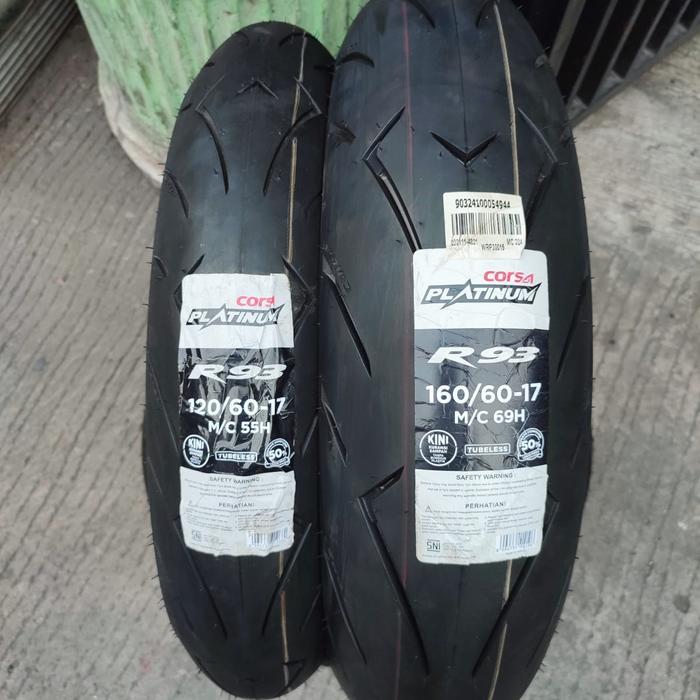 Jual ban corsa R93 120 160 R17 soft compond ninja 250, R25 MT25 R15 V3 ...