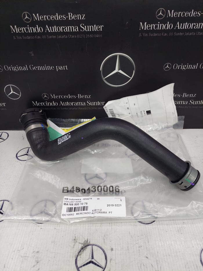 Jual COOLANT HOSE,A166 500 10 75,W166,ML 250,Mercedes-Benz100% original ...