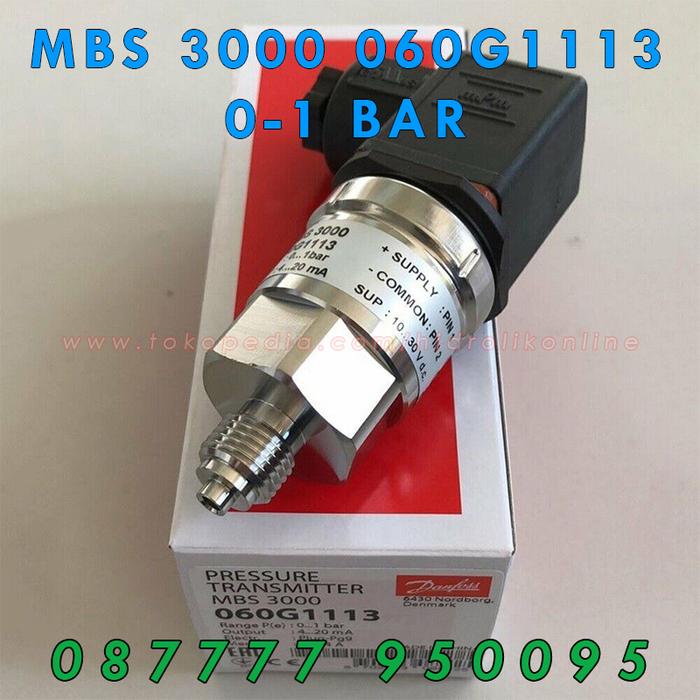 Jual MBS 3000 1 BAR 060G1113 PRESSURE TRANSMITTER DANFOSS MBS3000 ...