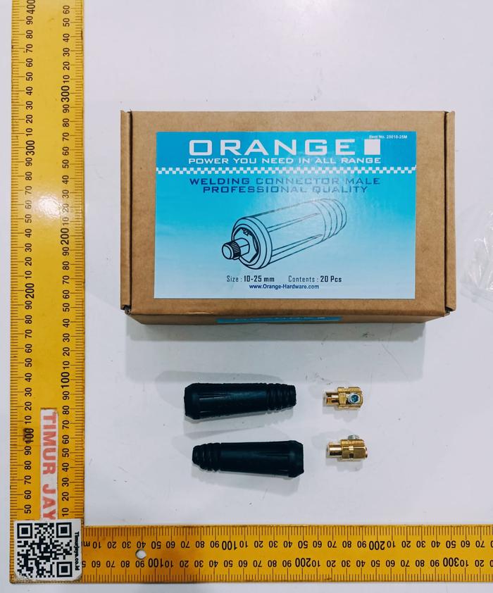 Jual CONNECTOR LAS MALE Kabel Konektor 25 50 mm Inverter Welding Panel ...