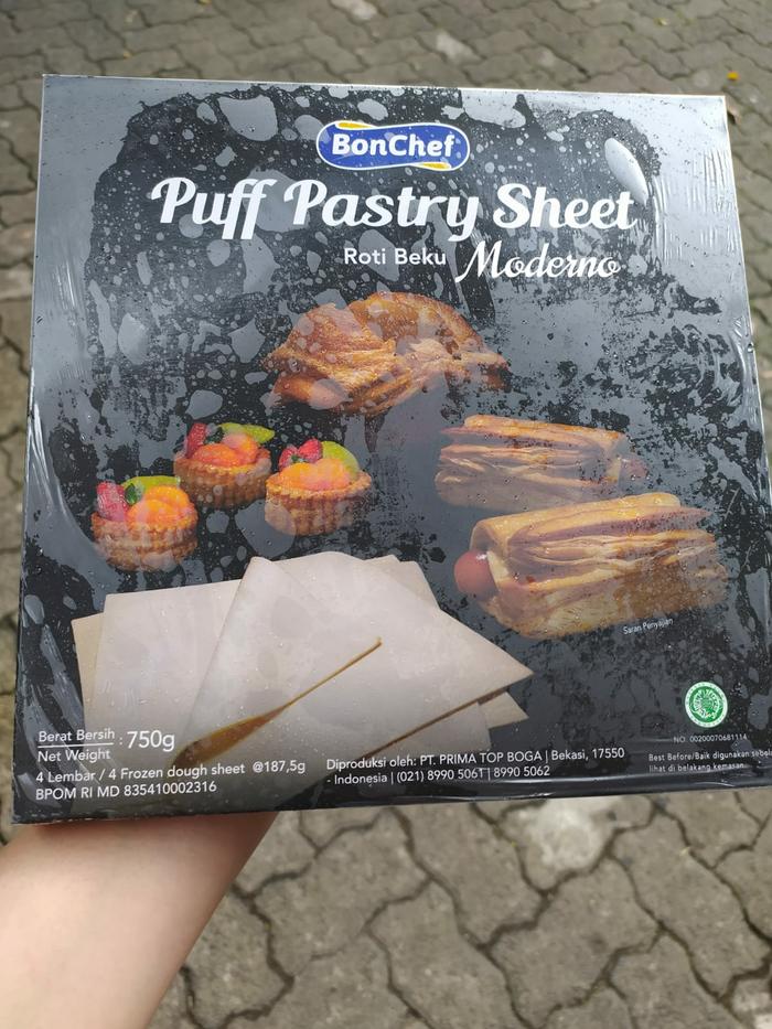 Jual Edo Puff pastry sheet 750 gr - Bonchef puff pastry sheet 750 gr ...
