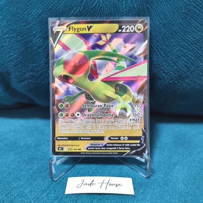 Jual Flygon V 072/100 RR (Star Birth) - Kartu Pokemon TCG Indonesia ...