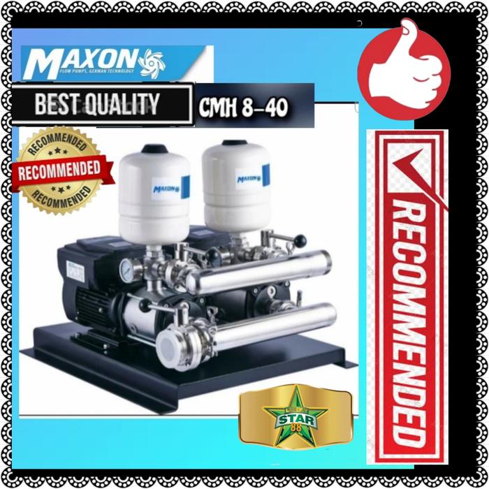 Jual Pompa air Booster pump MAXON 2 CMH 8-40 2Hp Pen dorong Kapasitas ...