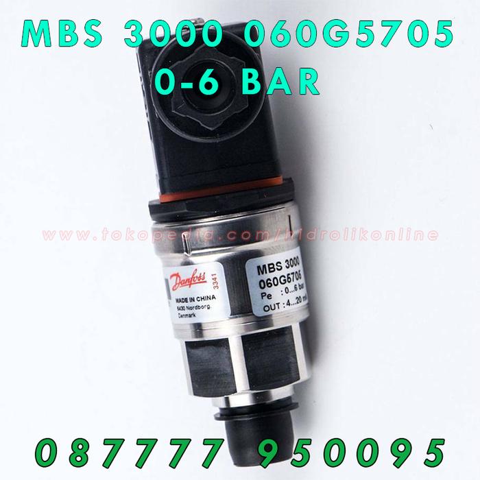 Jual MBS 3000 6 BAR 060G5705 PRESSURE TRANSMITTER DANFOSS MBS3000 - Jakarta Barat - Hidrolik ...