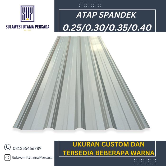 Jual ATAP SPANDEK / SPANDEK ROOF / SPANDEK - 0.40 - Kota Makassar ...