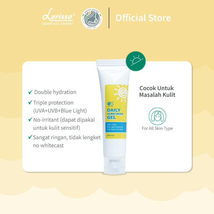 Jual Daily Sunscreen Gel Larissa For Acne Di Seller Yama - Cengkareng ...