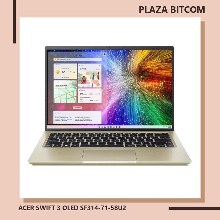 Jual ACER SWIFT 3 OLED SF314-71-58U2 EVO i5-12500H 16G 512G | BITCOM ...