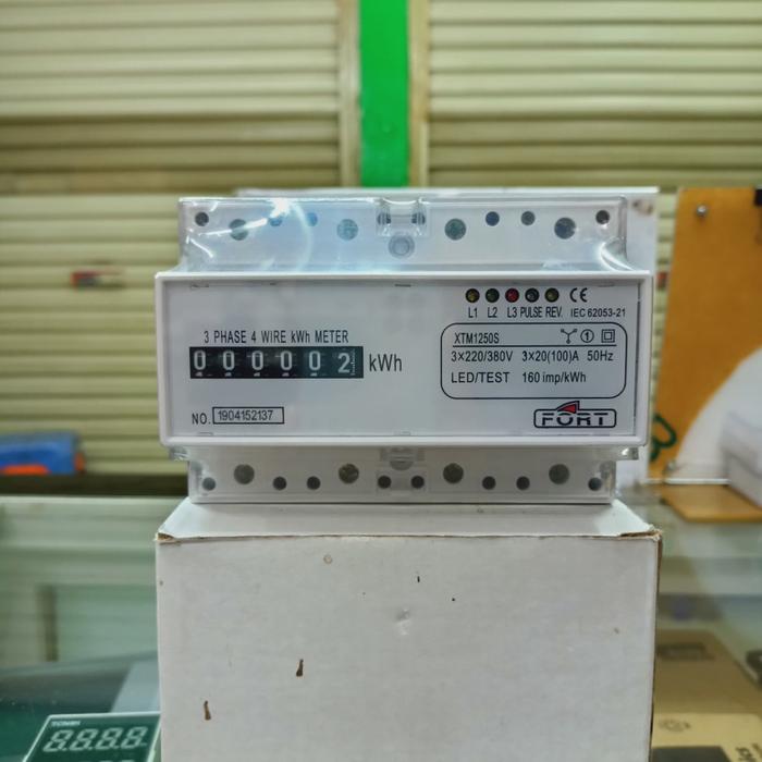 Jual Kwh Meter Analog (direct) 3P / 3 Phase XTM1250S 4W / 50Hz - Jakarta Barat - CEO Electrical ...