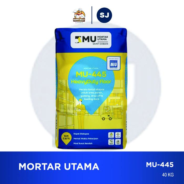 Jual MU-445 HeavyDuty Floor 40kg PERATA LANTAI EKSPOSE (K-300) MORTAR ...