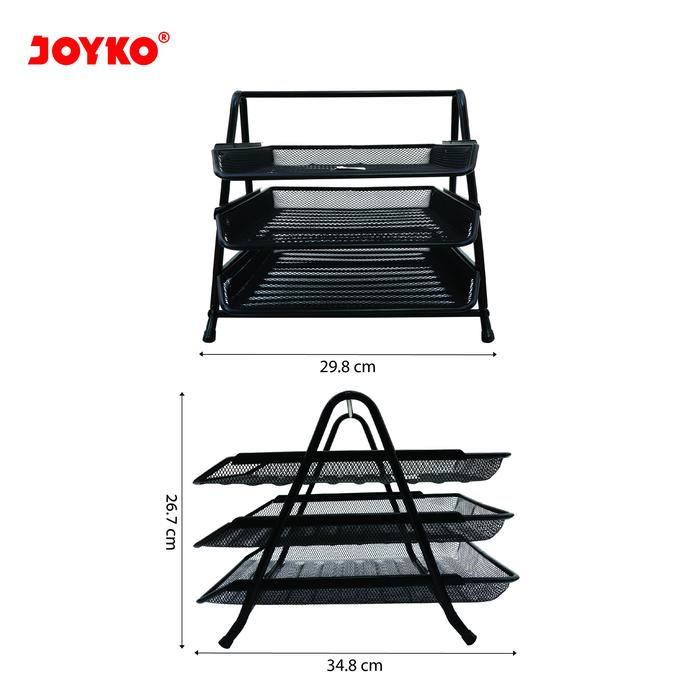 Jual Joyko Document Tray METAL / Rak Kertas Dokumen Joyko Wadah Kantor ...