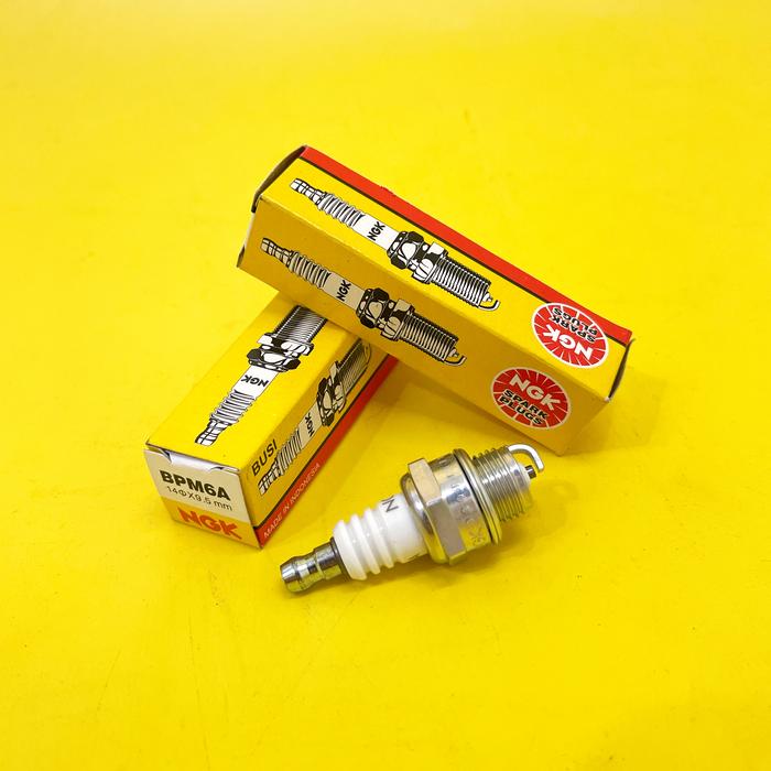 Jual BUSI MESIN PEMOTONG RUMPUT - NGK ASLI NGK ORIGINAL BPM6A / BPM 6A ...