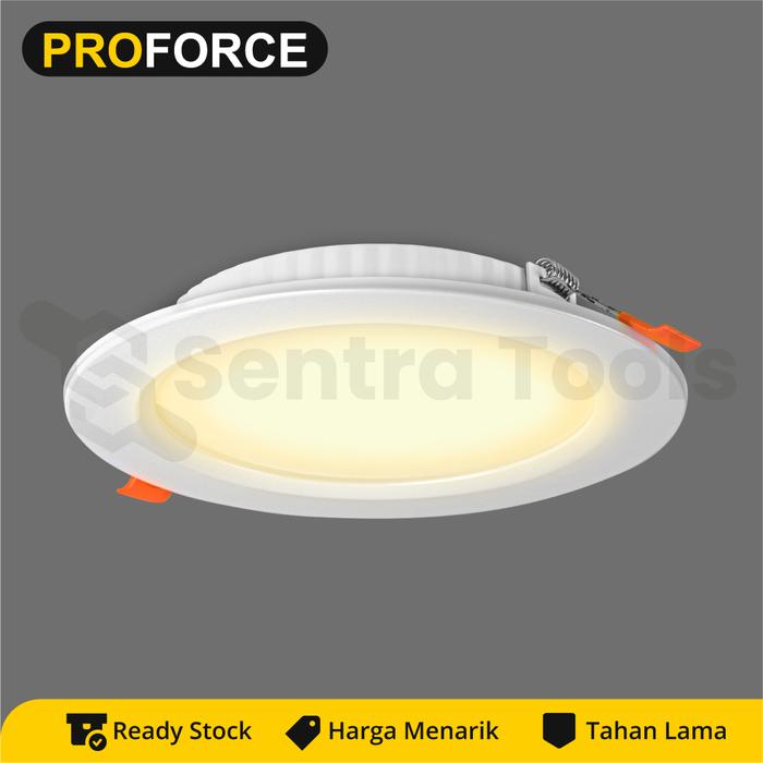 Jual Lampu Downlight LED Proforce Orion Panel 7 Watt 3,5 Inch 560 Lumen ...