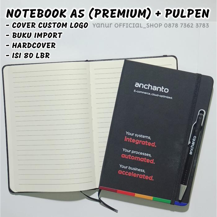 Jual buku agenda custom/notebook kulit/blok note/buku catatan/paket ...