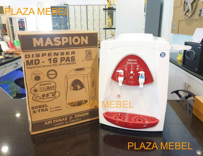 Jual MASPION DISPENSER PORTABLE ( Hot & Cold ) MD-16 PAS - Kota ...