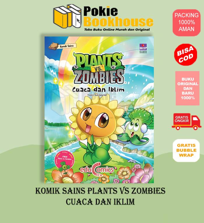 Jual Original Buku Komik Sains Plants Vs Zombies Edu Comics - Bip ...