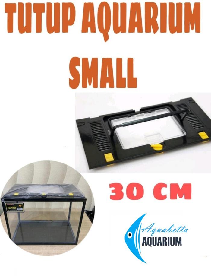 Jual Tutup Aquarium Nikita Triset Size S M L 60cm Tutup Kandang Reptil GEX - Tutup Size S ...