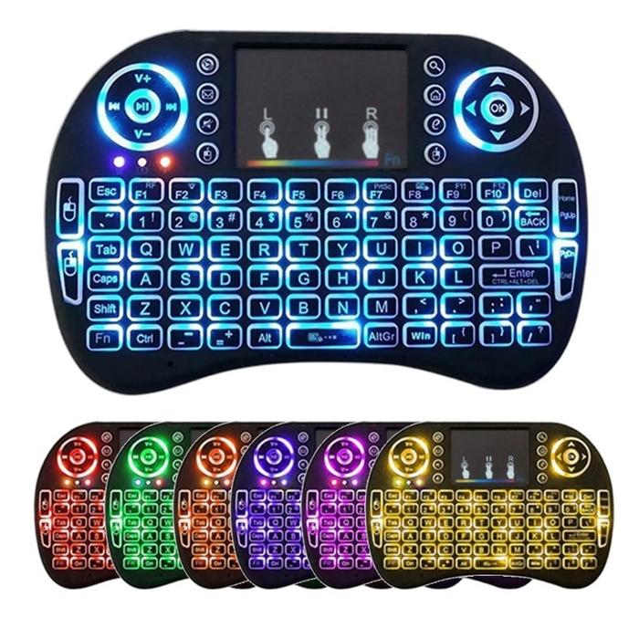 Jual Keyboard Android Mini Wireless For Tv Box Mini I8 Smart TV ...