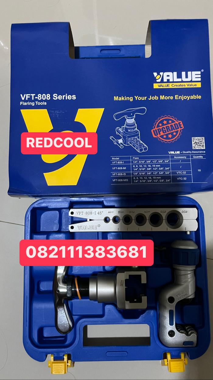 Jual FLARING TOOL VALUE VFT-808-IS - Jakarta Barat - REDCOOL (SPAREPART ...