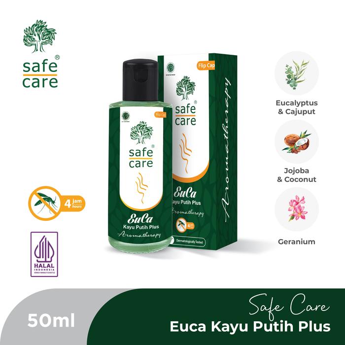 Jual Safe Care Minyak Kayu Putih Euca Aromatherapy Flip Cap 50 Ml ...