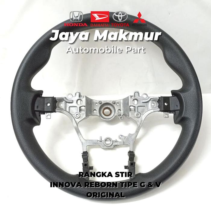 Jual Rangka Lingkar Stir Setir Innova Reborn Tipe G V Karet Original ...