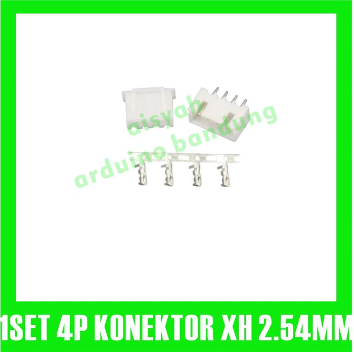 Promo 1 set BA-200A 4p 4Pin 4 pin Socket XH2.54 XH2.54mm 2.54mm molek soket - Kota Bandung ...