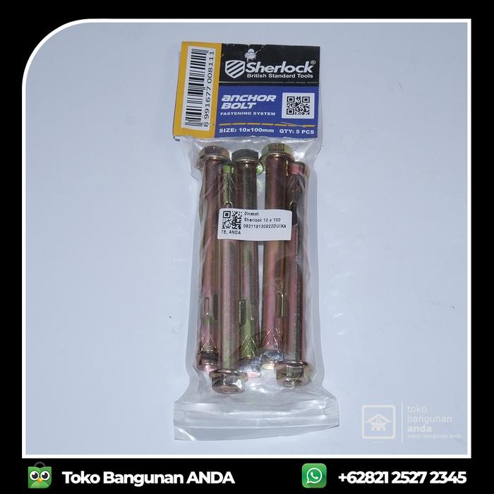 Jual DYNABOLT / ANCHOR BOLT SHERLOCK 10X100 - Kota Semarang - Toko ...