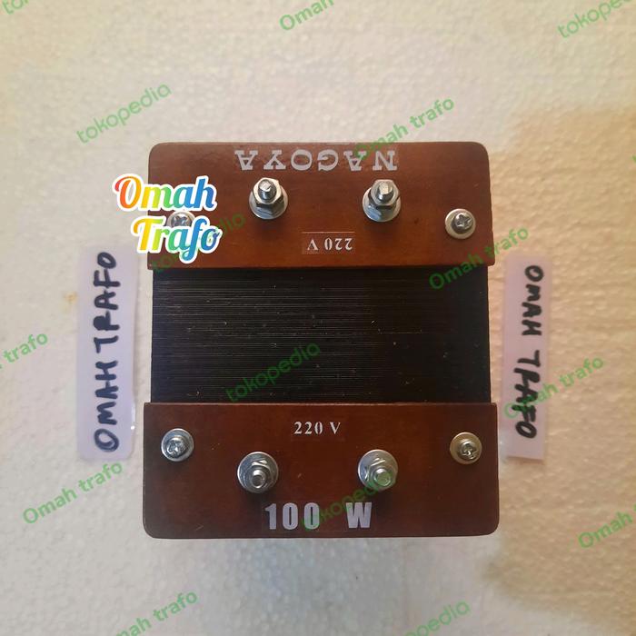 Jual trafo step up down travo nagoya induksi 100 watt 220 v ke 220 v ...