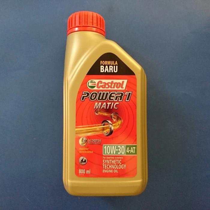 Jual Oli Castrol Power 1 Matic SAE 10W-30 API SL (Beat, Vario, Scoopy ...