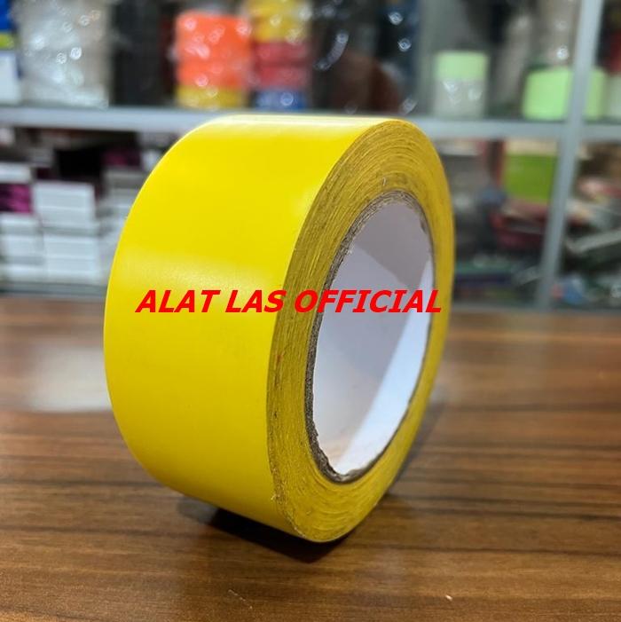 Jual Floor Marking Lakban Lantai Warna Kuning 2 inch x 33 Meter - Jakarta Barat - Alat Las ...