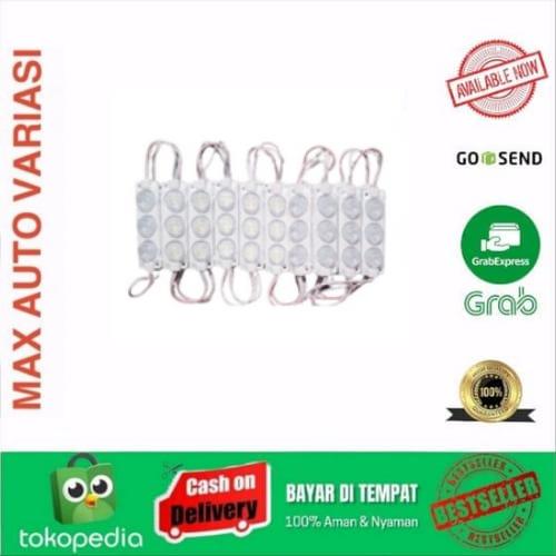 Jual LAMPU LED 3 MATA 12V/24V 3 Watt Modul LED Motor Mobil Neon Box - Kuning, 24V - Kota ...