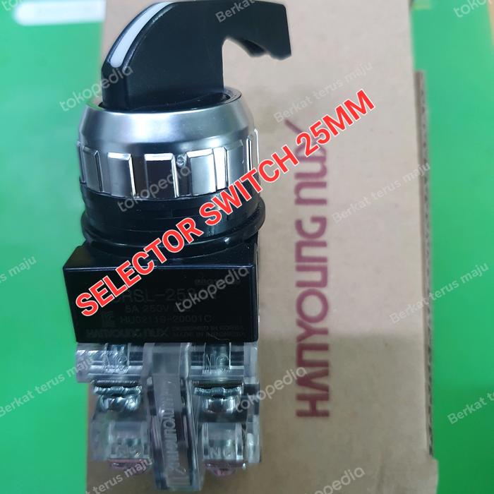 Jual Selector switch 25mm ..Hanyoung( on-off /on -off-on) - Jakarta ...