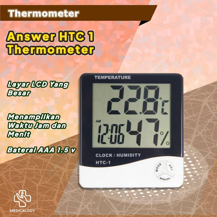 Jual ANSWER THERMOMETER HCT1 (THERMSCAN) - Kota Yogyakarta - Medicalogy ...