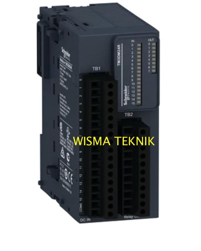 Jual Modicon TM3 Digital Input Output Modul Schneider TM3DM24R ...