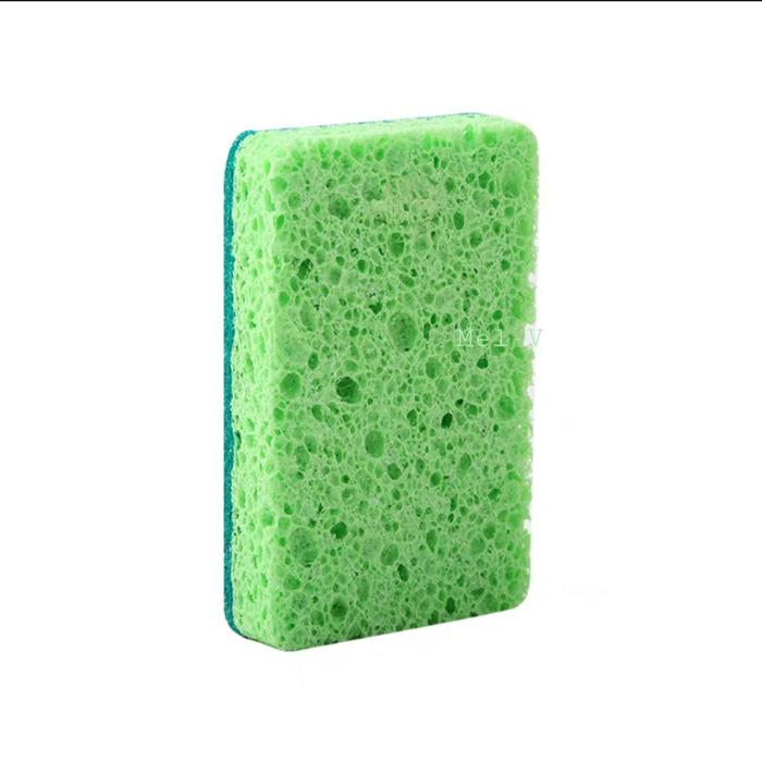 Jual Busa Cuci Piring Cellulose Wood Spon Serat Kayu 2lapis Sponge ...