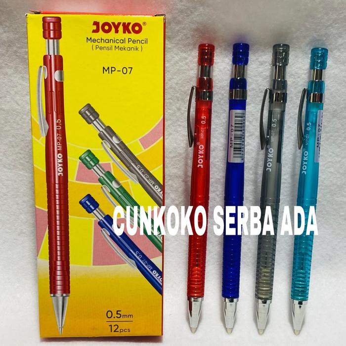 Jual PENSIL MEKANIK JOYKO MP-07 0.5 MM / 1 BOX ISI 12 PCS - Jakarta ...